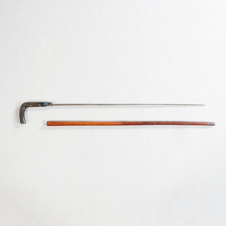 A 19TH CENTURY SWORD STICK. Weapons & Militaria - Edged weapons - Auctionet