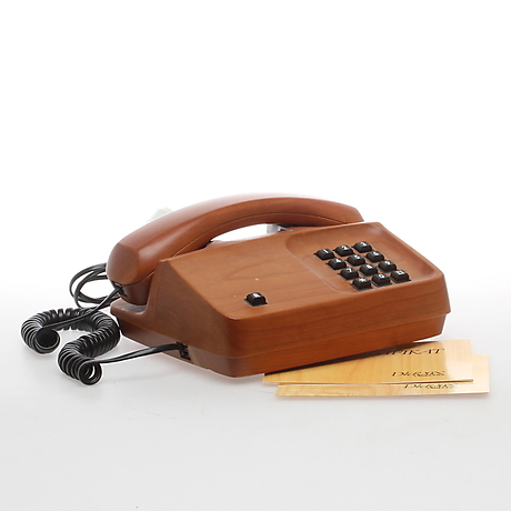 TELEPHONE, "Diavox", Cherry, Carl Arne Breger design AB, No. 000180 ...