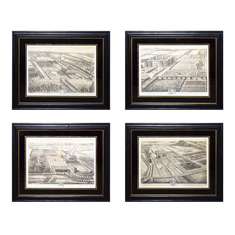 COUNTRY HOUSE PRINTS (4). Art - Engravings & Prints - Auctionet