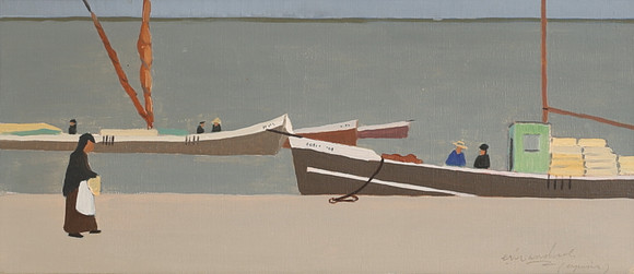 ERIC ANDREAS ROS. oil on canvas, signed. Art - Paintings - Auctionet