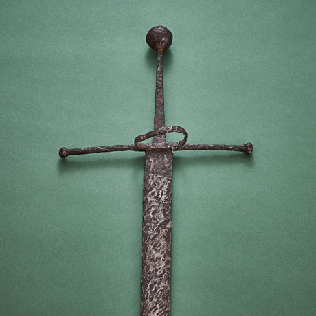 SWORD, 15th century type, probably made at the beginning of the 16th ...