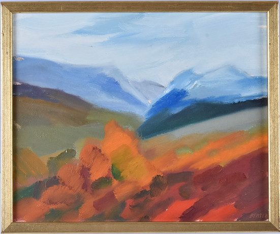 LARS BERTLE. Oil on canvas. Art - Paintings - Auctionet