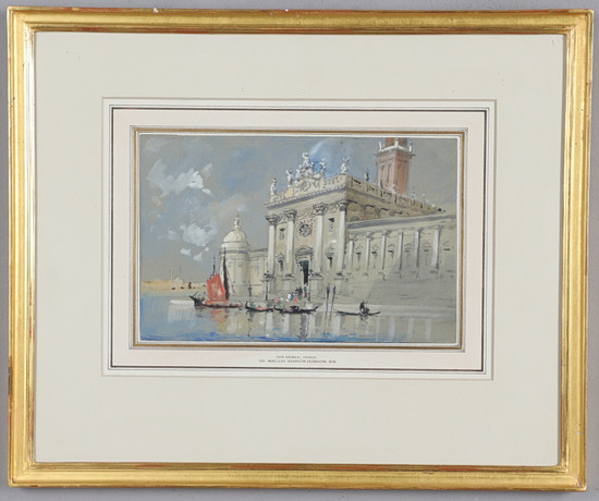 HERCULES BRABAZON BRABAZON (1821-1906). SAN ANDREA, VENICE. Art ...