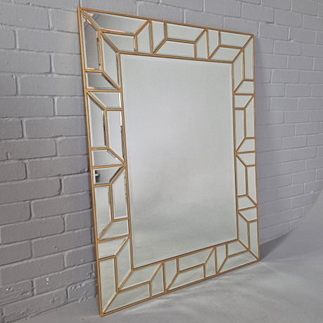 1970S ITALIAN STYLE WALL MIRROR. Mirrors - Auctionet