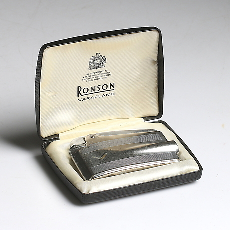 TÄNDARE, gas, Ronson, England, i originaletui. Övrigt - Övrigt - Auctionet