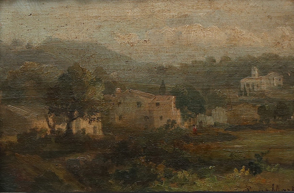 JAUME PONS MARTÍ. Landscape. Art - Paintings - Auctionet