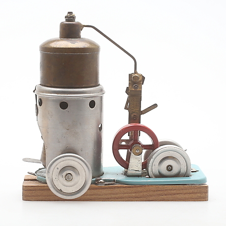 STEAM ENGINE, Ade-Tractor, 1900s. Toys - Auctionet