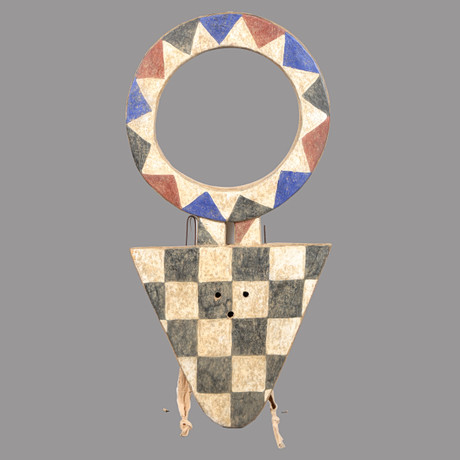 A NAFANA BEDU BUFFALO PLANK MASK, IVORY COAST/COTE D'IVOIRE ...