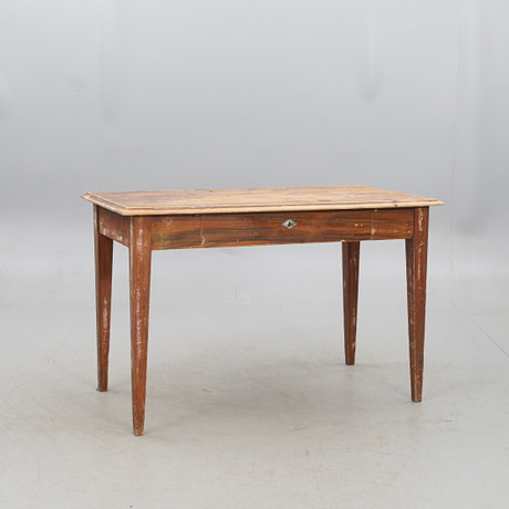 SKRIVBORD, låda, 1800-tal. Möbler - Bord - Auctionet