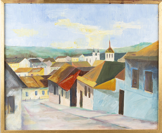 PETER JAKOBY. Olja på duk, signerad. Konst - Måleri - Auctionet