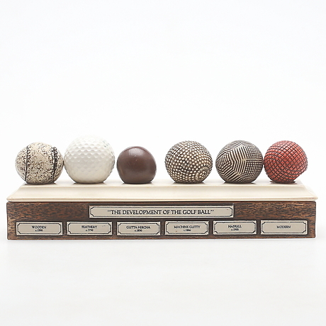 THE DEVELOPMENT OF THE GOLF BALL, 1900s. Miscellaneous - Miscellaneous ...