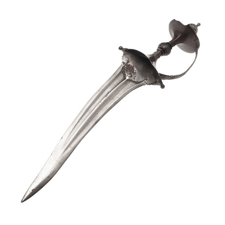 A LATE 17TH CENTURY SOUTH INDIAN CHILANUM DAGGER. Weapons & Militaria ...