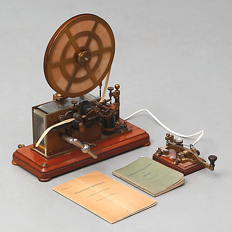 LM ERICSSON MORSE TELEGRAPH with KEY, first half of the 20th century ...