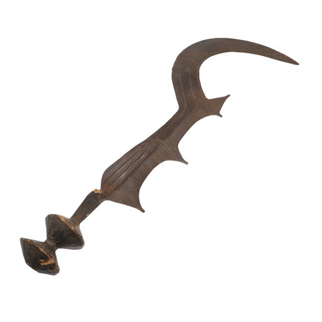 AN AFRICAN NGALA CHIEFTANS KNIFE. Weapons & Militaria - Edged weapons ...