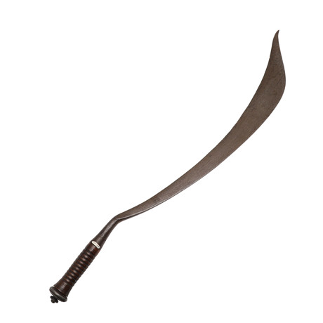 A MALAYAN PARANG GINAH SICKLE SHAPED SWORD. Weapons & Militaria - Edged ...