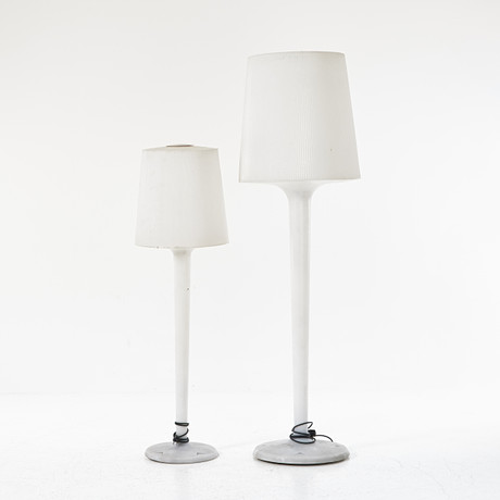 RAMON UBEDA & OTTO CANALDA. utomhuslampor, 2 st, modell "Inout lamp ...
