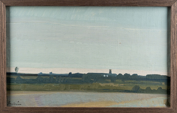 VERA FRISÉN. Olja på duk, Landskap, 1900-tal. Konst - Måleri - Auctionet