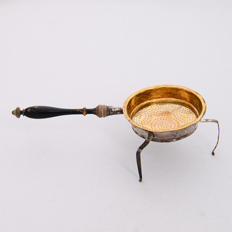 A silver tea spindle, probably 1822. Silver & Metals - Silver - Auctionet