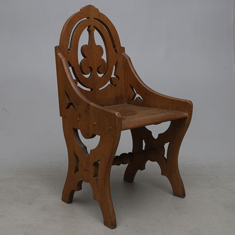 A 20th century cropped oak chair. Furniture - Armchairs & Chairs ...