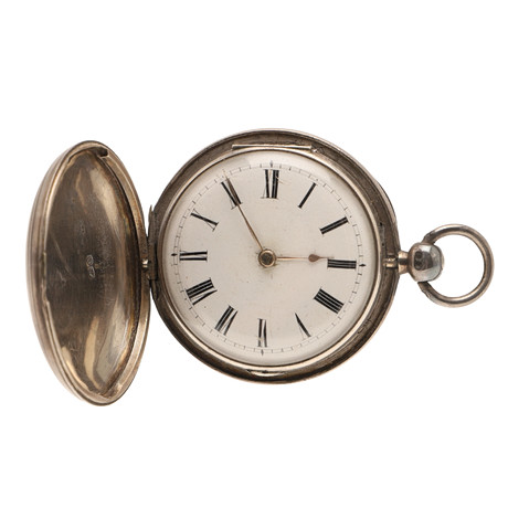 AN EARLY 19TH CENTURY SILVER POCKET WATCH. Silver & Metals - Silver ...