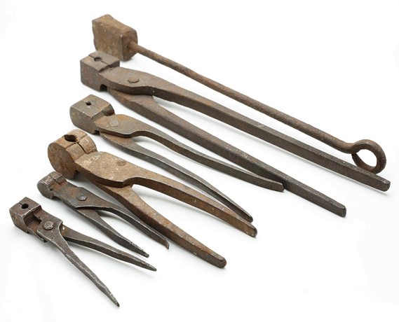 A set of five 19th century gold tongs. Weapons & Militaria - Other ...