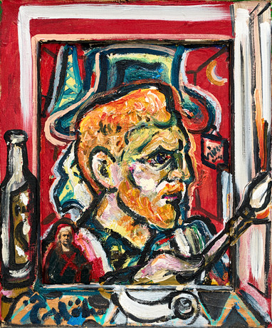 SVEN-ARNE “THE HAWK” HÖKENSTRÖM (Stockholm, 1947-2025). Painter, signed ...