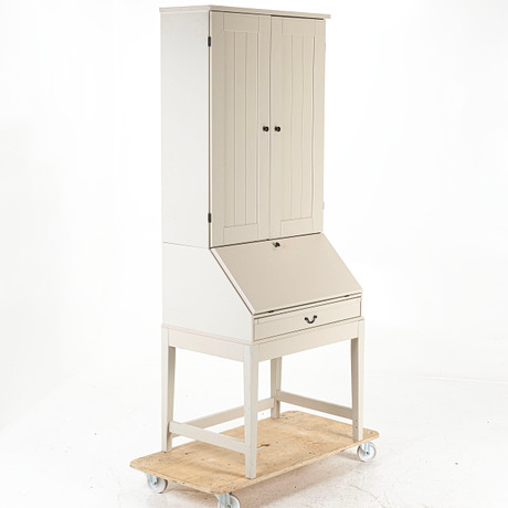 SLIDING FLAP WITH UPPER CABINET, IKEA, “Alve”, Gustavian style ...