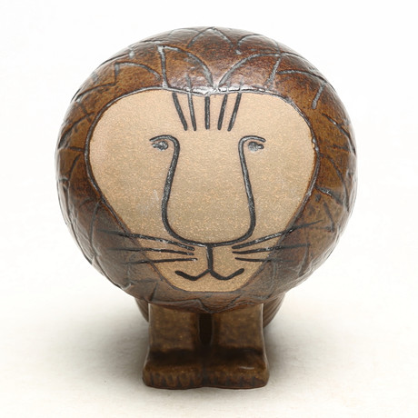 LISA LARSON. A ceramic lion signed 1995. Ceramics & Porcelain ...