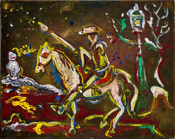 SVEN-ARNE “THE HAWK” HÖKENSTRÖM (Stockholm, 1947-2025). Knight with ...