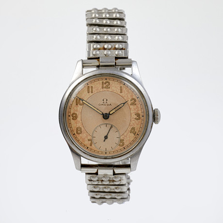 OMEGA. Wristwatch, Sovereign, automatic, steel, plastic glass, steel ...