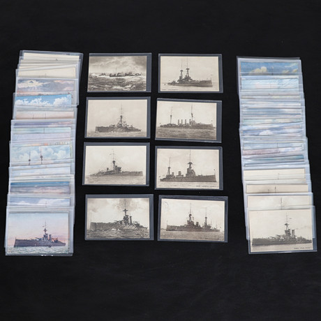 AN INTERESTING COLLECTION OF TUCK POSTCARDS FROM THE FIRST WORLD WAR ...