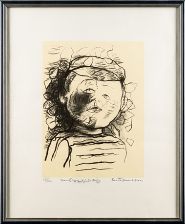 BERTA HANSSON. Lithograph in colours, Signed, 20th century. Art ...