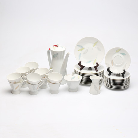 A Rosenthal coffee set, second half of the 20th century. Ceramics ...