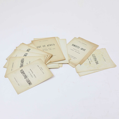 JOHN GAWSWORTH, A QUANTITY OF A.M.G. PROOF SHEETS, CA 1940s. Books ...