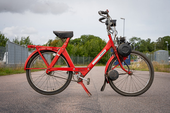 SOLEX, modell Velosolex 3800, sk "Knallert", 1980-tal. Fordon, Båtar & Delar - Mopeder - Auctionet