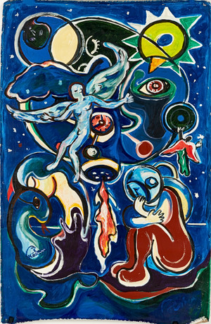 SVEN-ARNE “THE HAWK” HÖKENSTRÖM (Stockholm, 1947-2025). “Space Angel ...