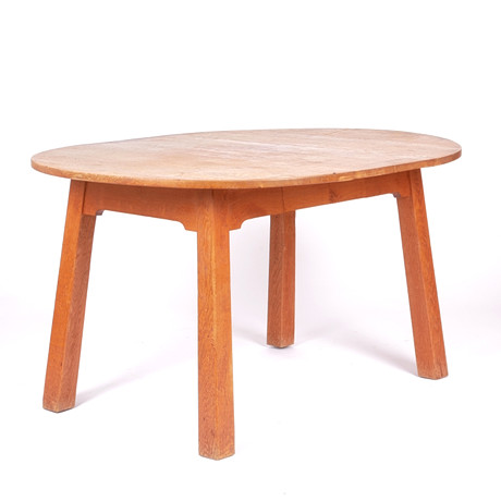 An Art Nouveau ellipse table, first part of the 20th century. Furniture ...