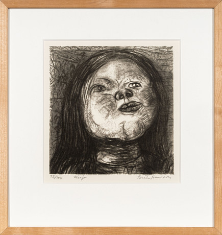 BERTA HANSSON. Lithograph “Mirja” Signed & numbered: 93/100. Art ...