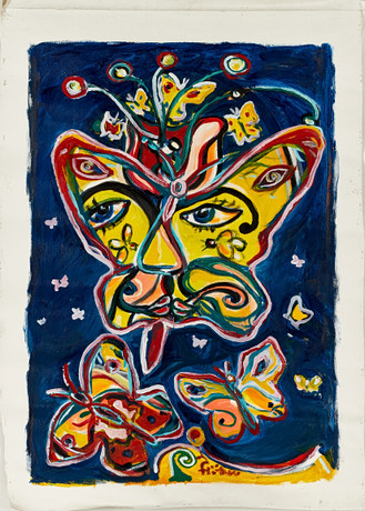 SVEN-ARNE “THE HAWK” HÖKENSTRÖM (Stockholm, 1947-2025). Butterfly ...