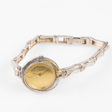 TECHNO MARIN, 'Millenium', armbandsur i sterling silver och detaljer i ...