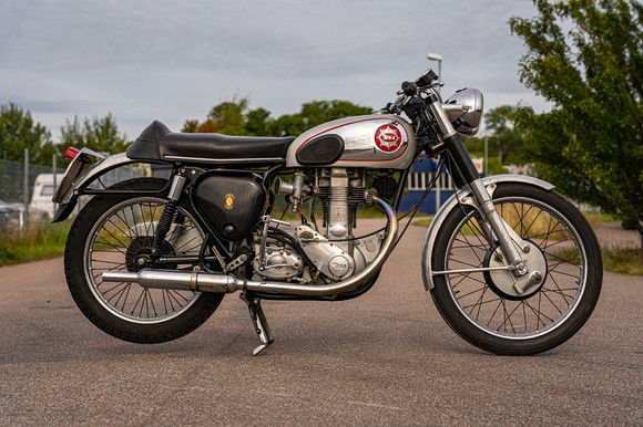 BSA modell B34 GS Gold Star, 1954, England. Fordon, Båtar & Delar ...