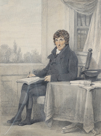 HENRY EDRIDGE, ARA (1768-1821). PORTRAIT OF THE REVD. RICHARD RAIKES (c ...