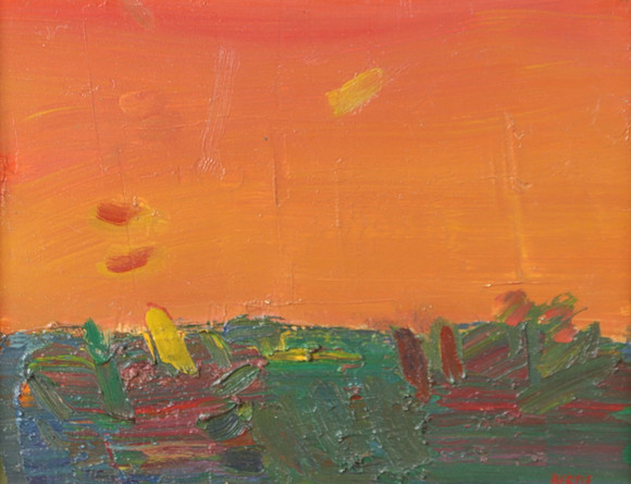 LARS BERTLE. Landscape, oil on panel, signed Bertle. Art - Paintings ...