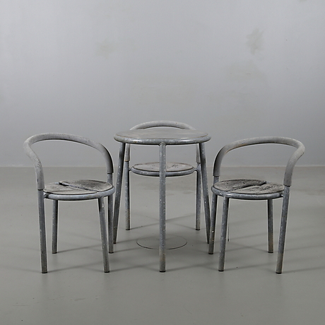 NIELS GAMMELGAARD&LARS MATHIESEN. Cafe furniture consisting of three ...