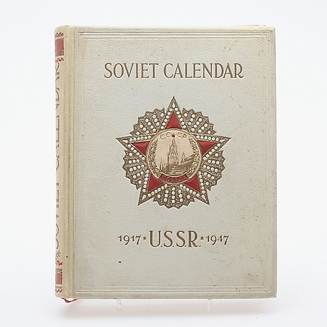 BOOK, "Soviet Calendar", Moscow, 1947. Books, Maps & Manuscripts ...