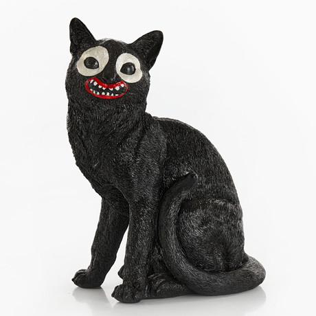 MAKODE LINDE (SVERIGE, FÖDD 1981). Skulptur, "Kitten Friend", signerad ...