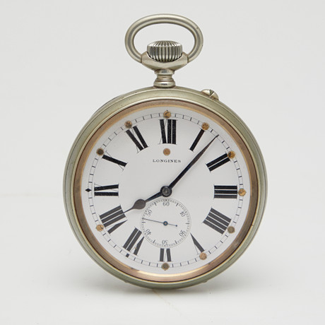 Longines men's pocket watch Avance Retard. Clocks & Watches - Pocket ...