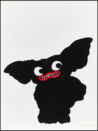 MAKODE LINDE (SVERIGE, FÖDD 1981). Gremlin, signed Makode Linde, oil on ...