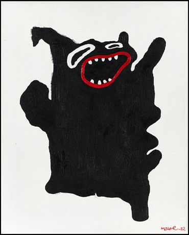 MAKODE LINDE (SVERIGE, FÖDD 1981). "Doggy", signerad och daterad Makode ...