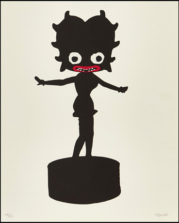 MAKODE LINDE (SVERIGE, FÖDD 1981). "Betty Boop" signerad och numrerad ...